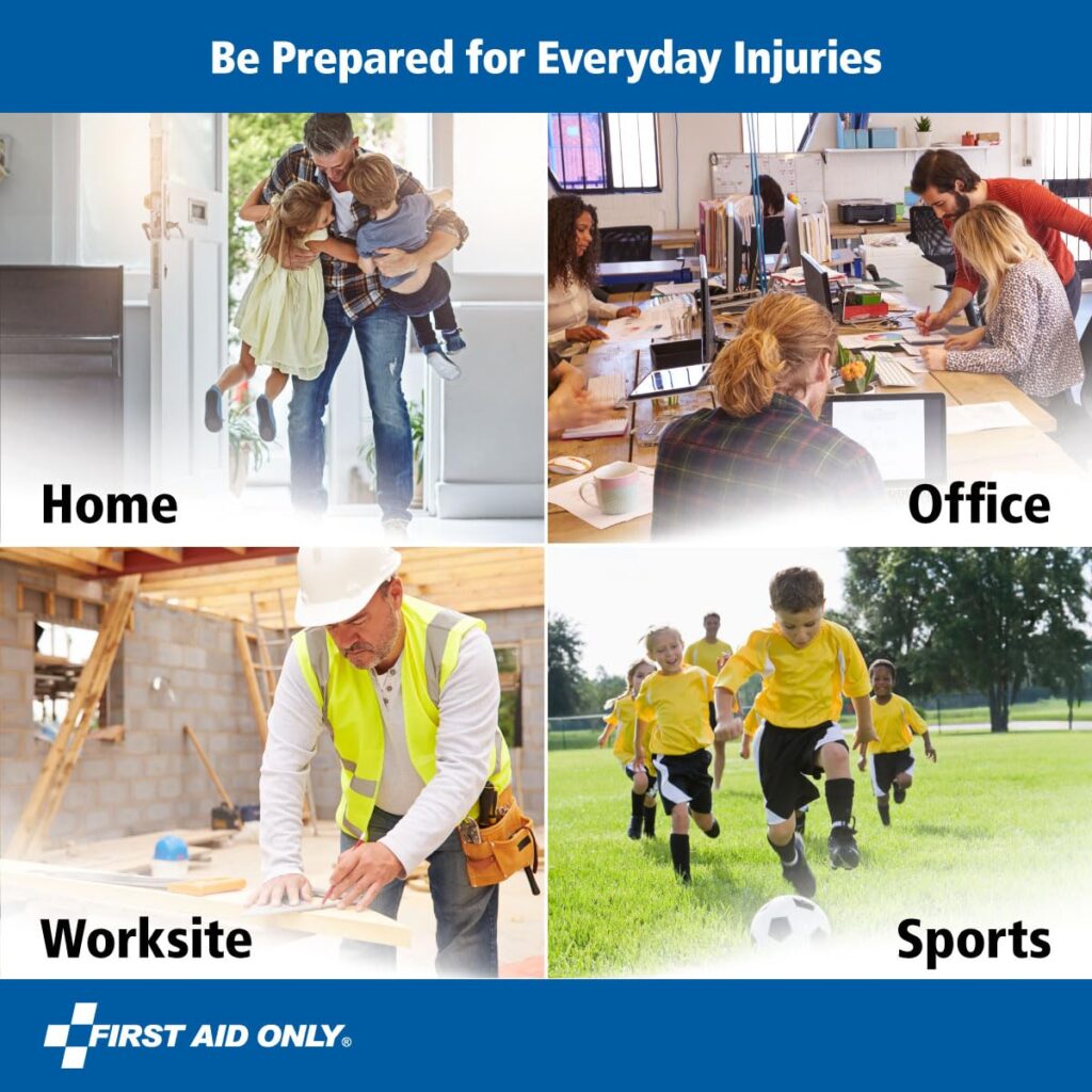 First Aid Kit - 260 Pieces (OSHA-Compliant) - Prudential Alarm ...