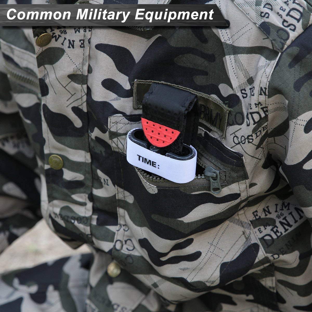 Prepper Equipment CNUSS Tourniquets,5 Pack Outdoor Portable Tourniquet ...