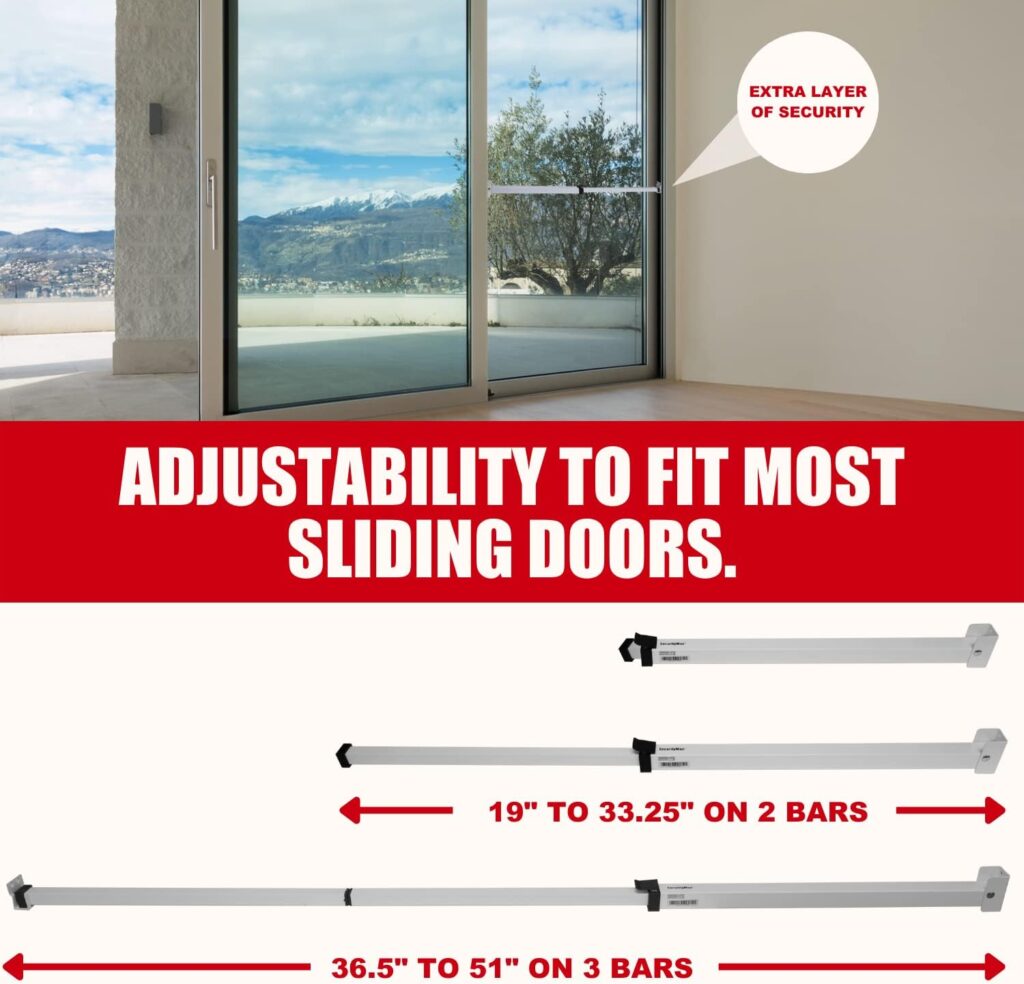 Sliding Door Security Bar - Prudential Alarm | Prudential Alarm - Home ...