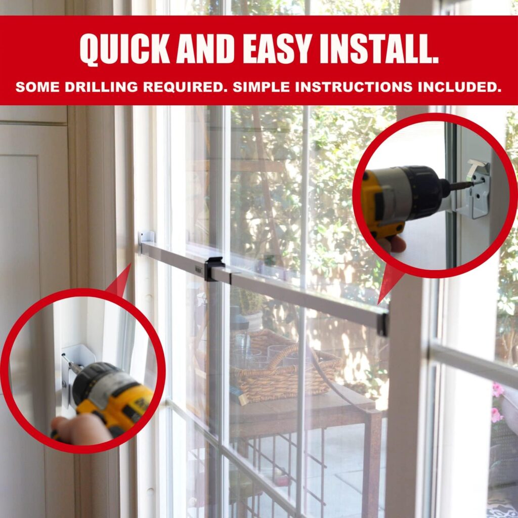 Sliding Door Security Bar - Prudential Alarm | Prudential Alarm - Home ...