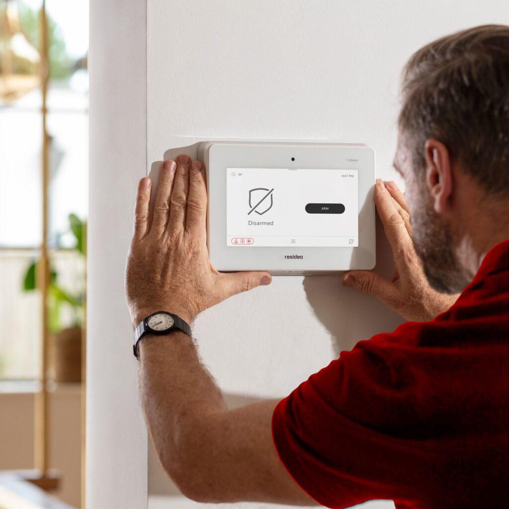 What are temperature sensors that integrate into an alarm system ...