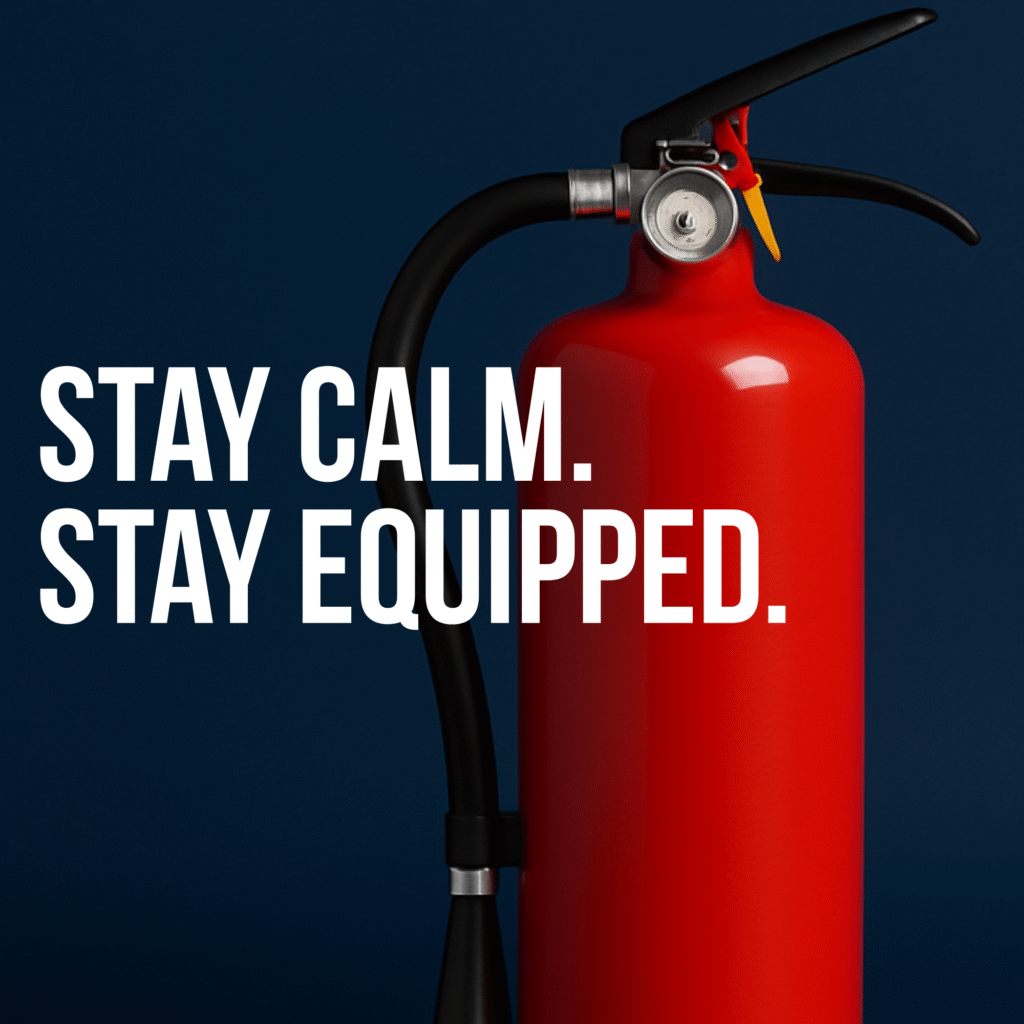 What are the different types of fire extinguishers, and what is each ...